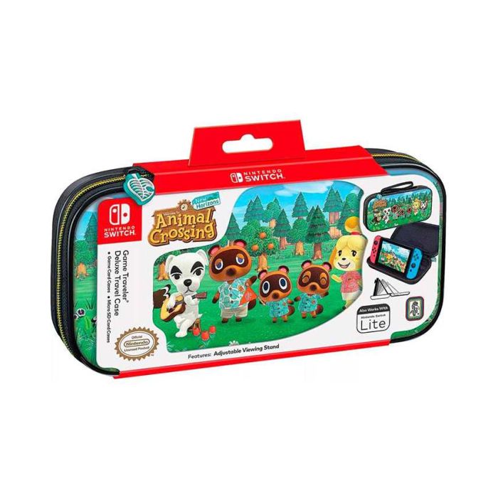 Futrola Nacon BigBen Nintendo SWITCH Game Traveler Case - Animal Crossing Editio