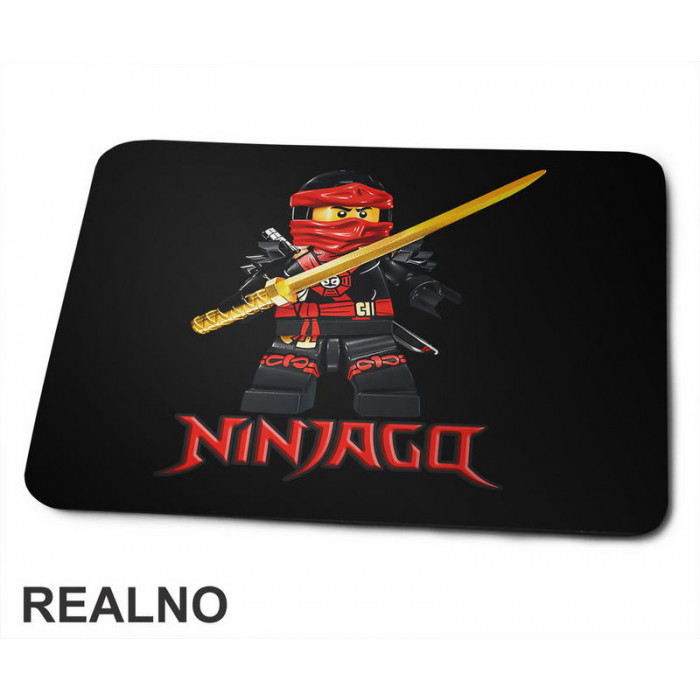 COLE - BLACK NINJA - NINJAGO - CRTANI FILMOVI - PODLOGA ZA MIŠ