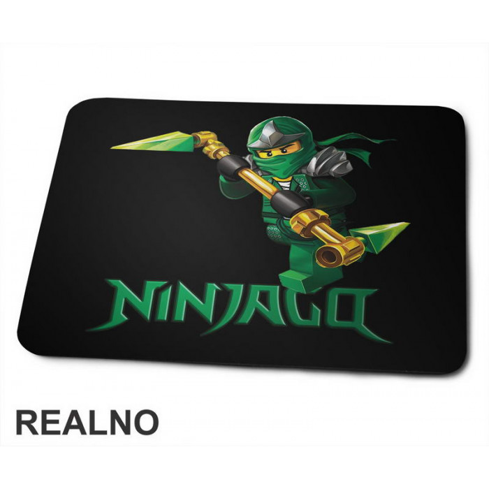 LLOYD - GREEN NINJA - NINJAGO - CRTANI FILMOVI - PODLOGA ZA MIŠ