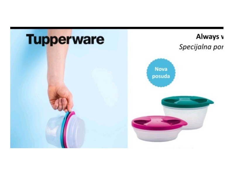 Tupperware Duo posude 1 set