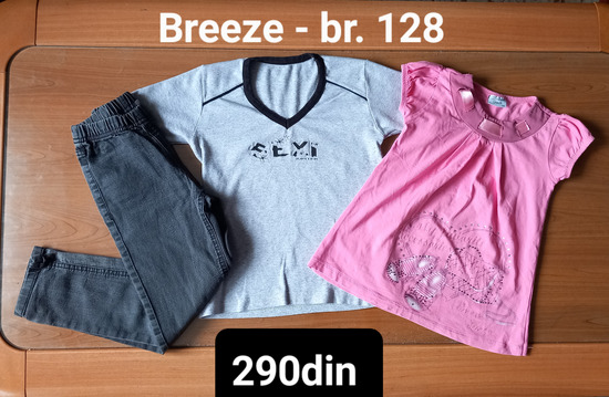 Breeze majica farmerke za devojčice br. 128