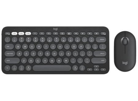 Logitech Pebble 2 Combo Graphite US