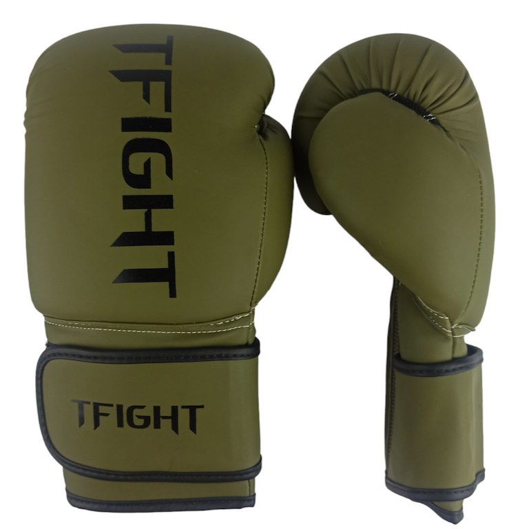 TFIGHT PROTEKT BOXING GLOVES KHAKI MATTE – RUKAVICE ZA BOKS