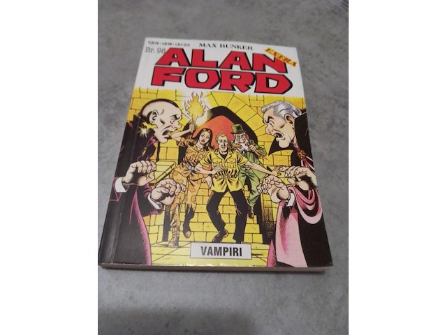 Alan Ford extra broj 96 Vampiri