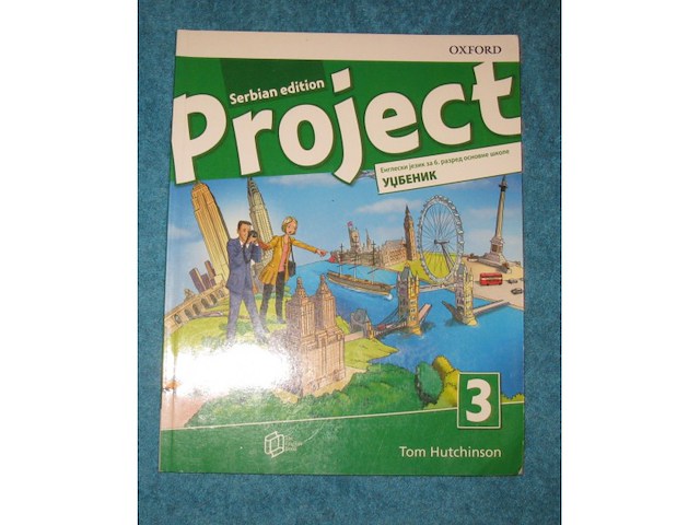 PROJECT 3, ENGLESKI 6, udžbenik. KAO NOVO!