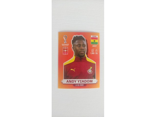 Panini FIFA 2022 Qatar GHA 09