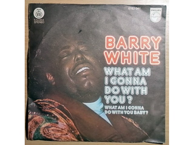 SP BARRY WHITE - What Am I Gonna Do With You, MINT