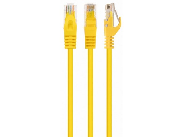 PP6U-5M/Y Gembird Mrezni kabl, CAT6 UTP Patch cord 5m yellow