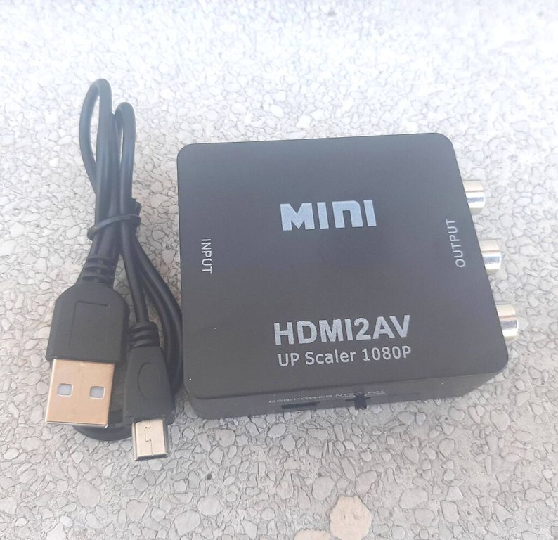 HDMI na AV rca adapter konverter 1080p HDMI na AV/3rca adapter