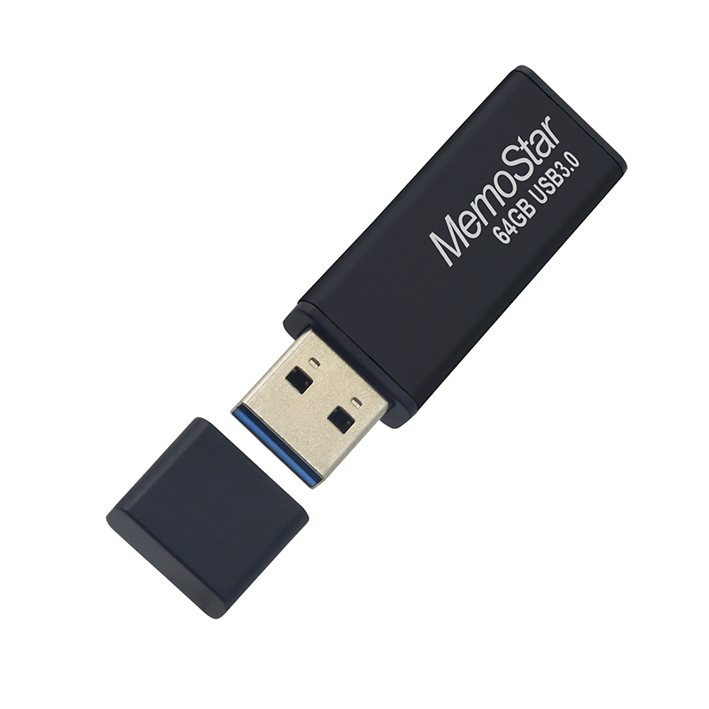 USB Flash memorija MemoStar 64GB SLIM 3.0 crna