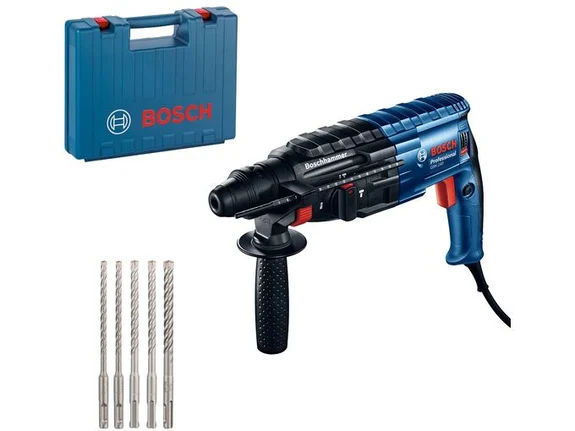 Bosch Elektro-pneumatski čekić za bušenje GBH 240 + SDS plus set u koferu 0615990M99