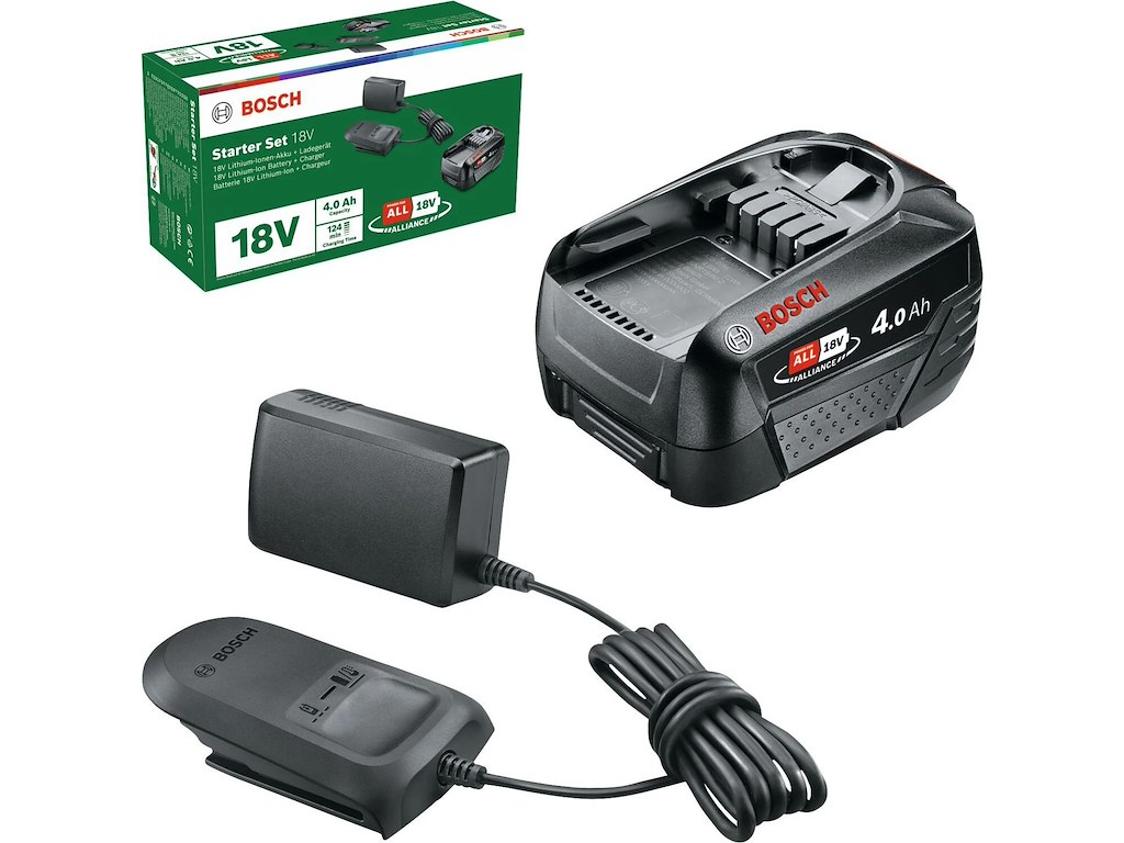 Bosch Početni set od 18 V (4,0 Ah + AL18V-20) 1600A024Z5