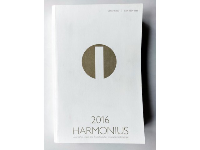 HARMONIUS 2016