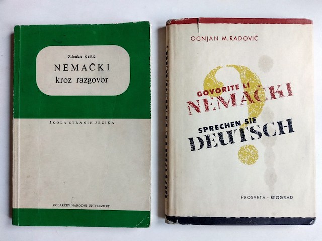 NEMAČKI KROZ RAZGOVOR+DEUTSCHE FUR AUSLANDER+...(3 knj)