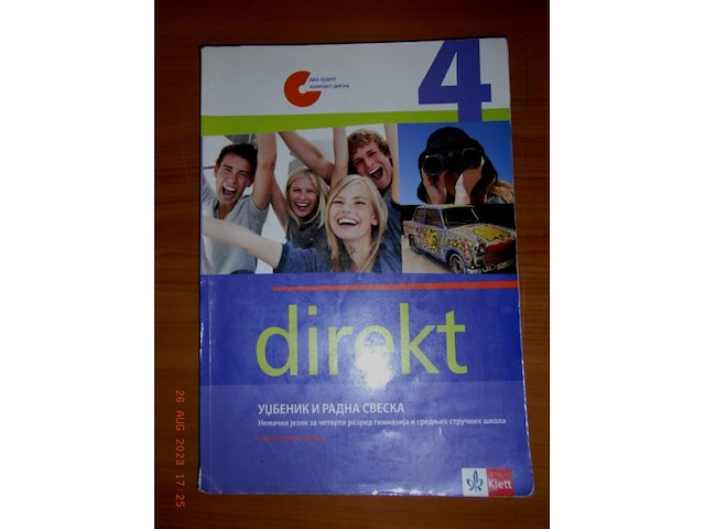 DIREKT 4-udžbenik i radna sveska iz nemačkog za 4.razr