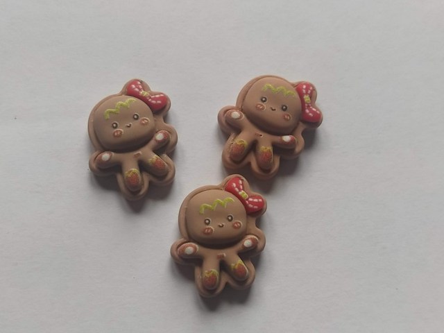 (P374) Resin kaboson mini gingerman 1kom