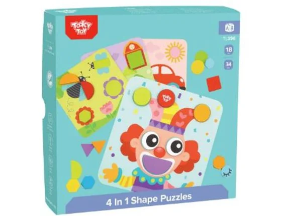 Tooky Toy Puzzle 4u1