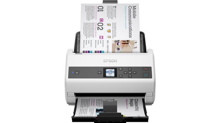 Scanner WorkForce DS-870, Sheetfed, A4, ADF (100 pages), 65 ppm, USB 3.0