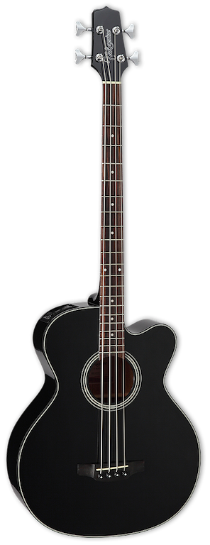 Takamine GB30CE BLK- Ozvučena akustična bas gitara