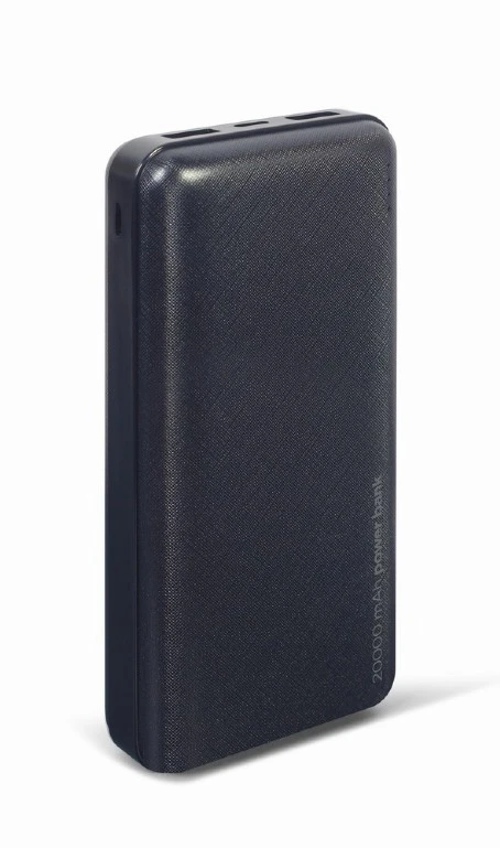 Gembird (PB20-02) power bank 20000mAh crni