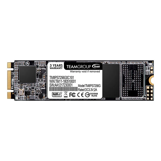Team Group 256GB M.2 (TM8PS7256G0C101) SSD disk PCI Express 3.0