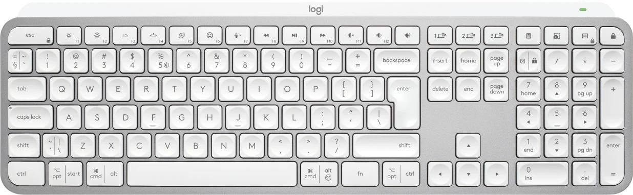 Logitech MX Keys S (920-011588) US bežična tastatura siva