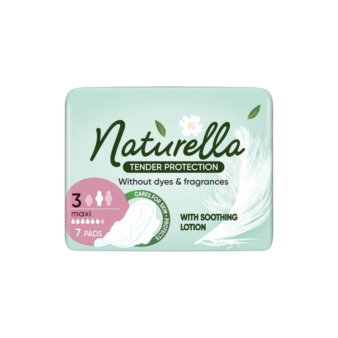 Naturella® White TENDER PROTECTION Maxi Ulošci 7 Komada