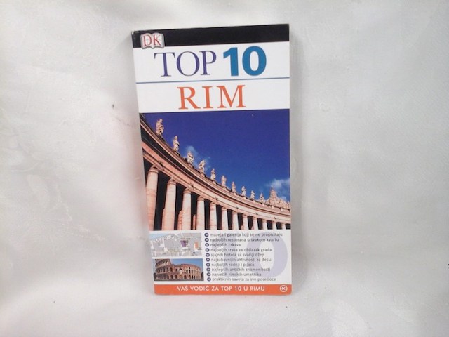 Rim TOP 10 travel guide turistički vodič
