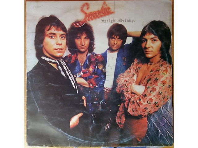 LP SMOKIE - Bright Lights &;; Back Alleys (1982) Bulgaria