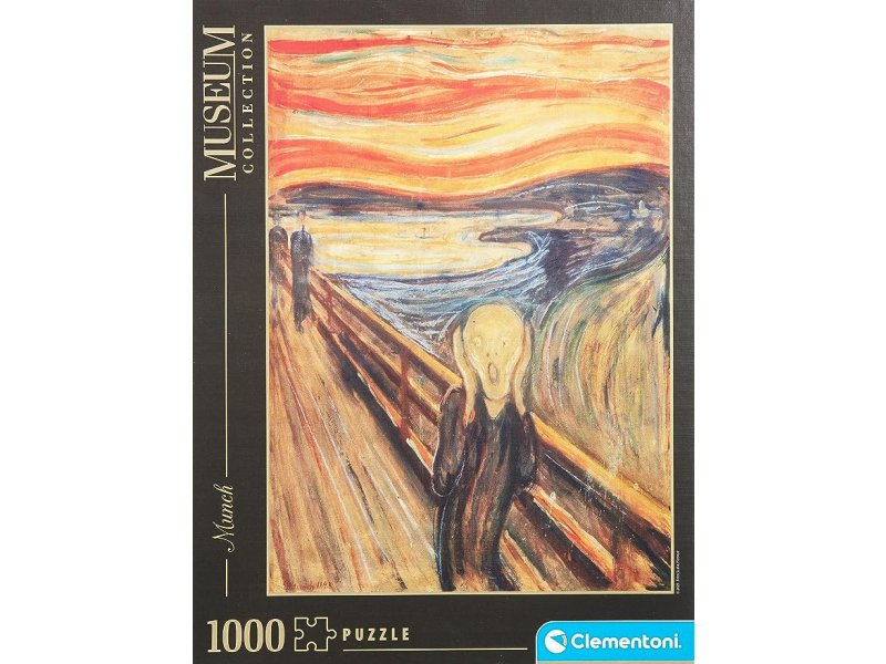 CLEMENTONI PUZZLE 1000 MUSEUM L’URLO DI MUNCH