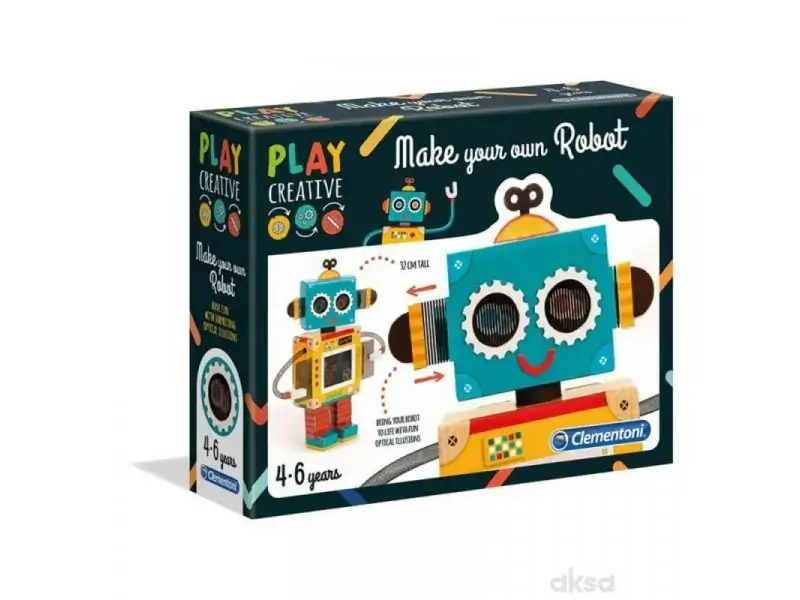 PLAY CREATIVE ZANIMLJIVI ROBOT 50177