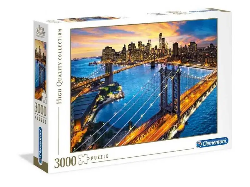 CLEMENTONI PUZZLE 3000 HQC NEW YORK CL33546