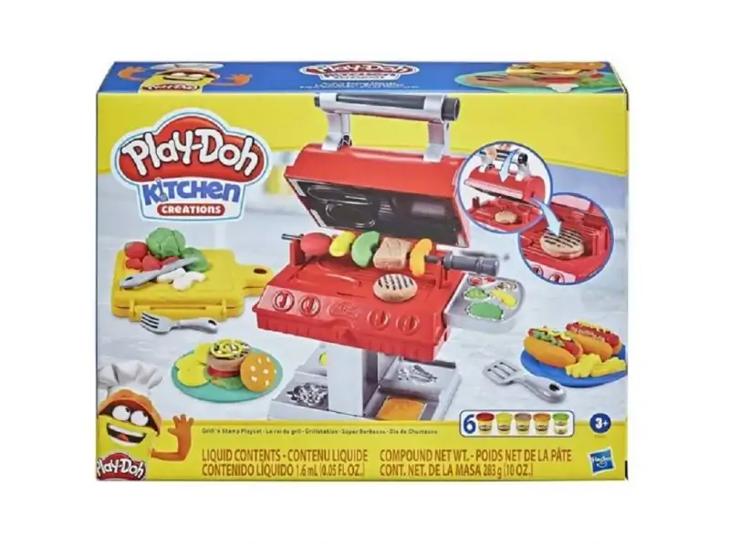 HASBRO PLAY-DOH GRILL N STAMP PLAYSET