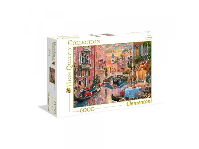 CLEMENTONI PUZZLE 6000 HQC VENICE EVENING SUNSET