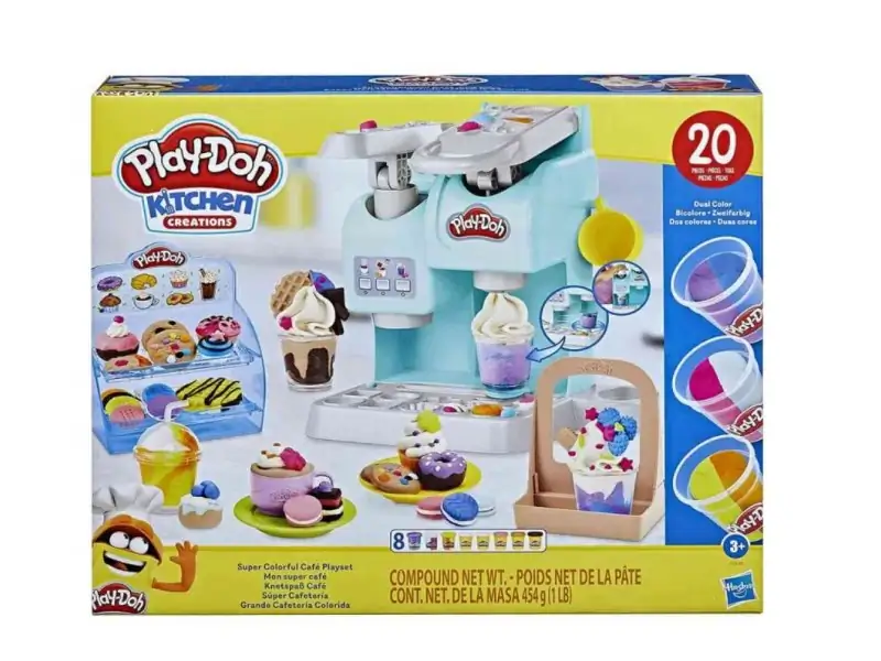 PLAY-DOH SUPER COLORFUL CAFE PLAYSET