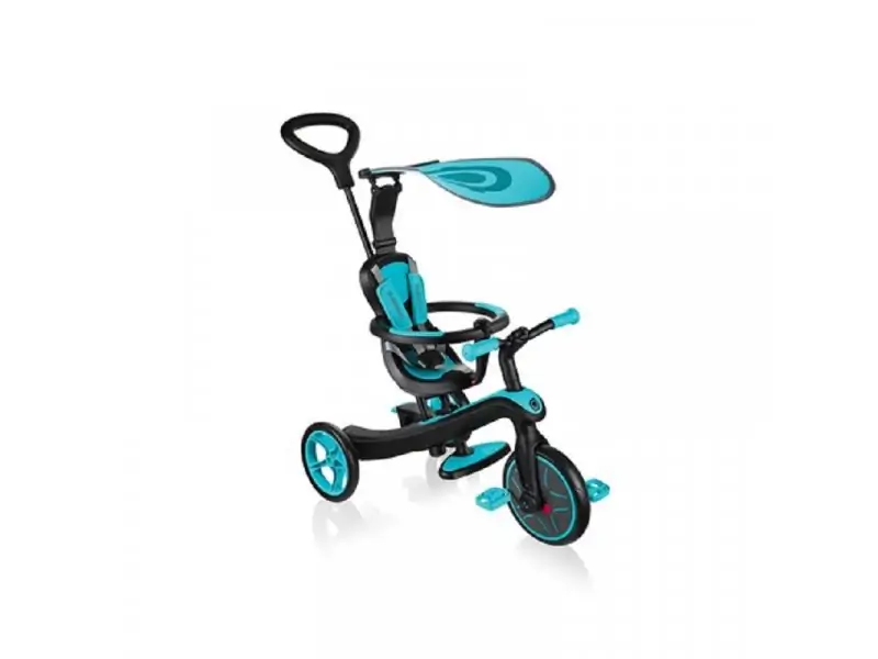 GLOBBER TRICIKL EXPLORER 4U1 BLUE, 10M+ 22000001