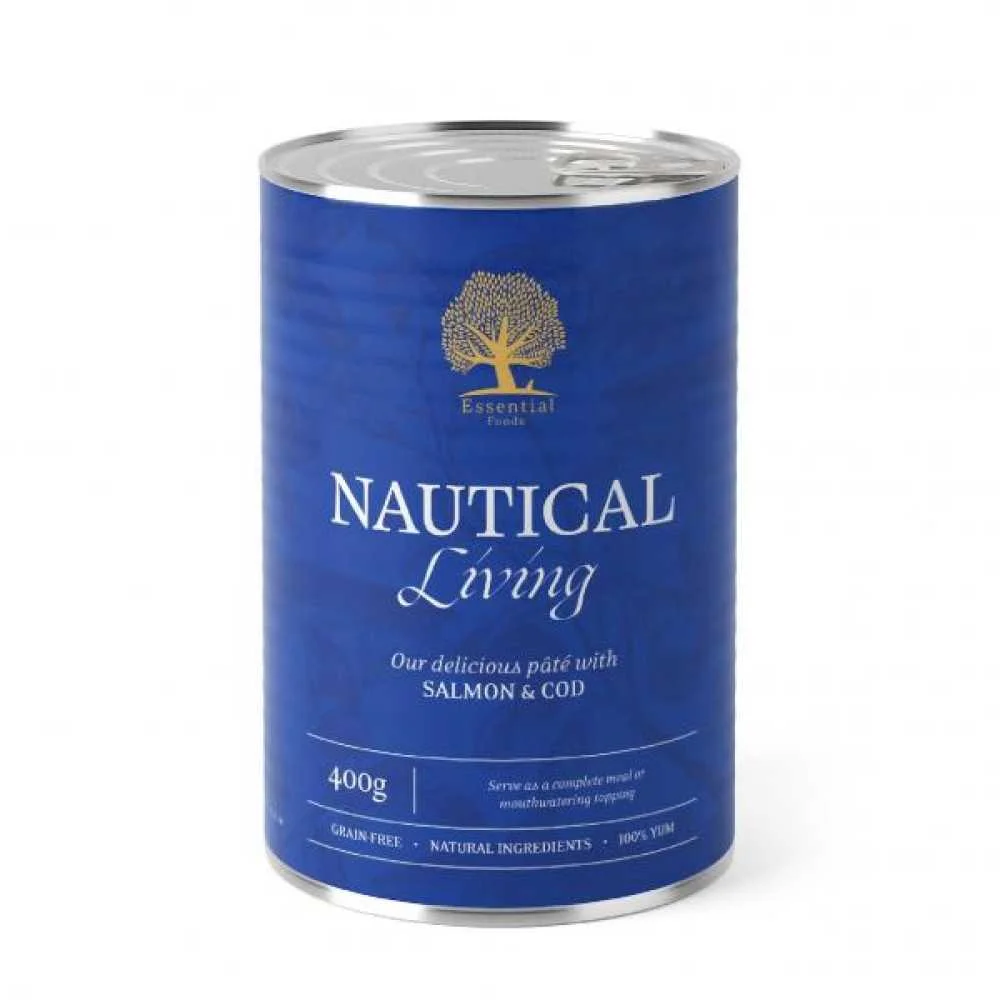 Essential Nautical Living Pâté konzerva za pse 400g