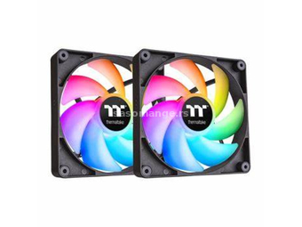 Case Fan Thermaltake CT120 ARGB PC Cooling Fan 2 Pack/PWM/CL-F149-PL12SW-A