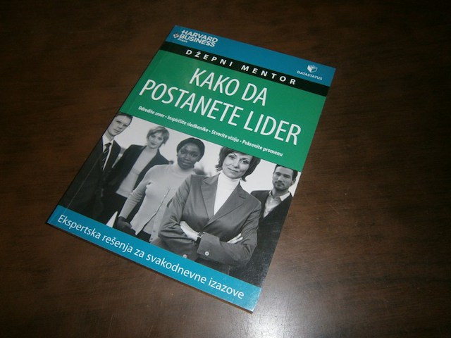 Kako da postanete lider (KAO NOVA)