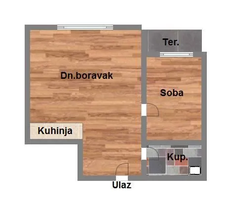 Prodaja, dvosoban stan, 44m2, Bulevar patrijarha Pavla, Novi Sad, Novi Sad