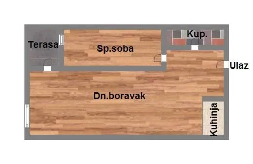 Prodaja, stan, 39m2, Telep, Novi Sad, Novi Sad