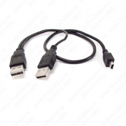 USB x2 na mini USB (za HDD)
