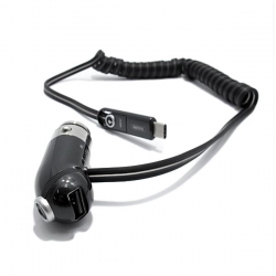 Auto punjač REMAX Cutie RCC-211 USB/2.4A 3u1 za Iphone lightning/micro/Type C USB - punjač za mobilni telefon