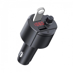 Auto punjač i FM Modulator / transmiter C4 USB TF Bluetooth 5.0 - punjač za mobilni telefon
