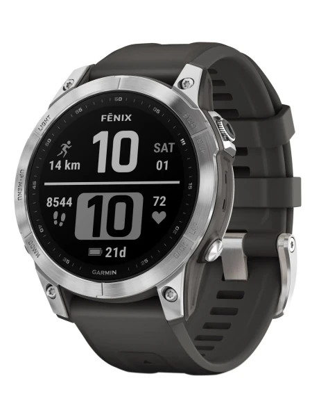 Garmin fenix 7 smartwatch silver ( 010-02540-01 )