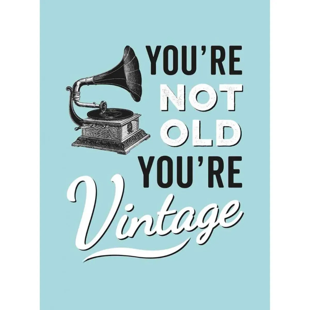 YOU ARE NOT OLD, YOU ARE VINTAGE