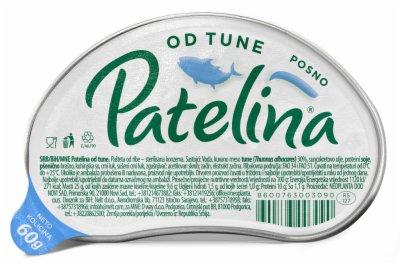 PASTETA OD TUNE PATELINA 60G
PASTETA OD TUNE PATELINA 60G