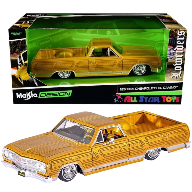 MAISTO METALNI MODEL AUTICA 1:24 DESIGN LOWRIDER ASS 32543