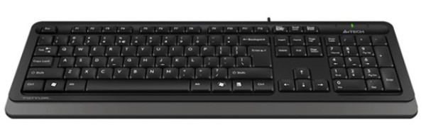 A4-FK10 GREY A4Tech Fstyler sleek Multimedia comfort tastatura, FN funkcije, vodootp. US-LAYOUT, USB