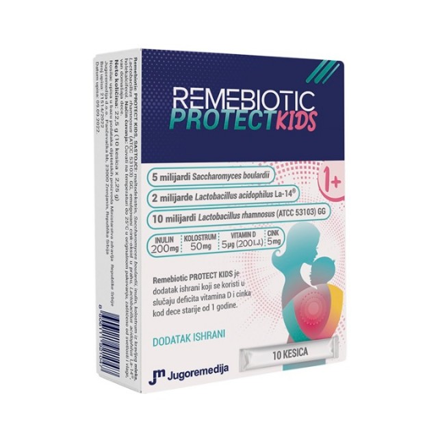 REMEBIOTIC PROTECT KIDS 10 KESICA
Opis
INFORMACIJE
NALOG
SERVIS
KORISNI LINKOVI